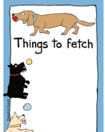 Magnetic List - Things to Fetch – Artisans Attic and Fudgery Gift Shoppe